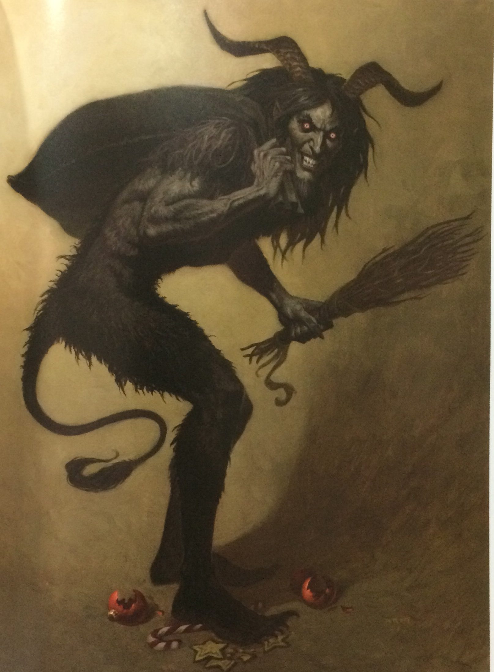 Krampus the Yule Lord, by Brom – Printed Pages and Coffee